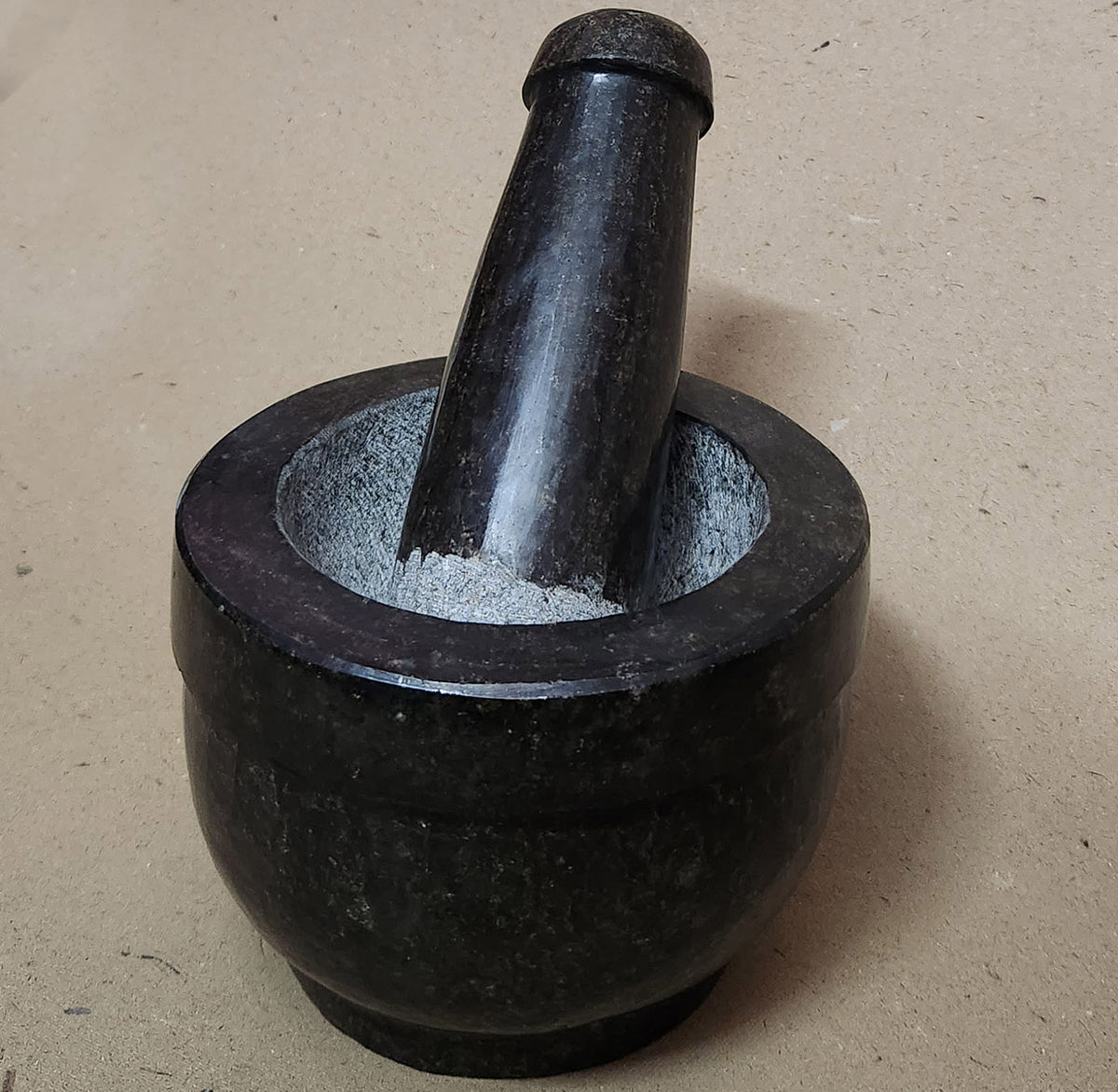 Natural Stone Mortar and Pestle Original Handcrafted Set ( Idi Kal ) – Banknotecoinstamp