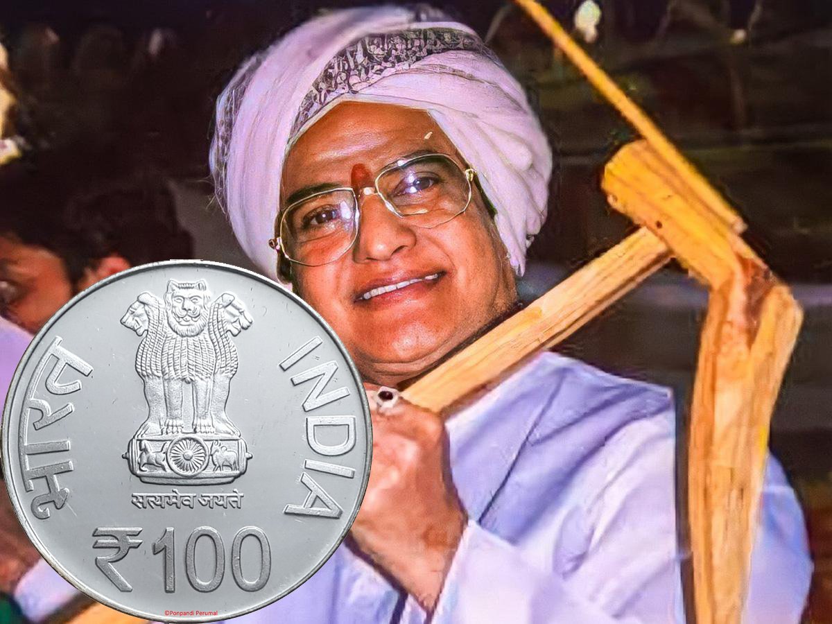 Indian 100 Rupees Coins