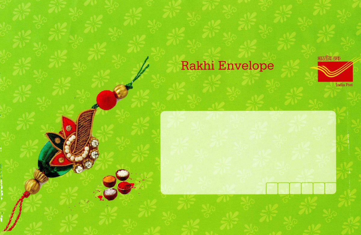 India Rakhi Envelope Cover – Banknotecoinstamp