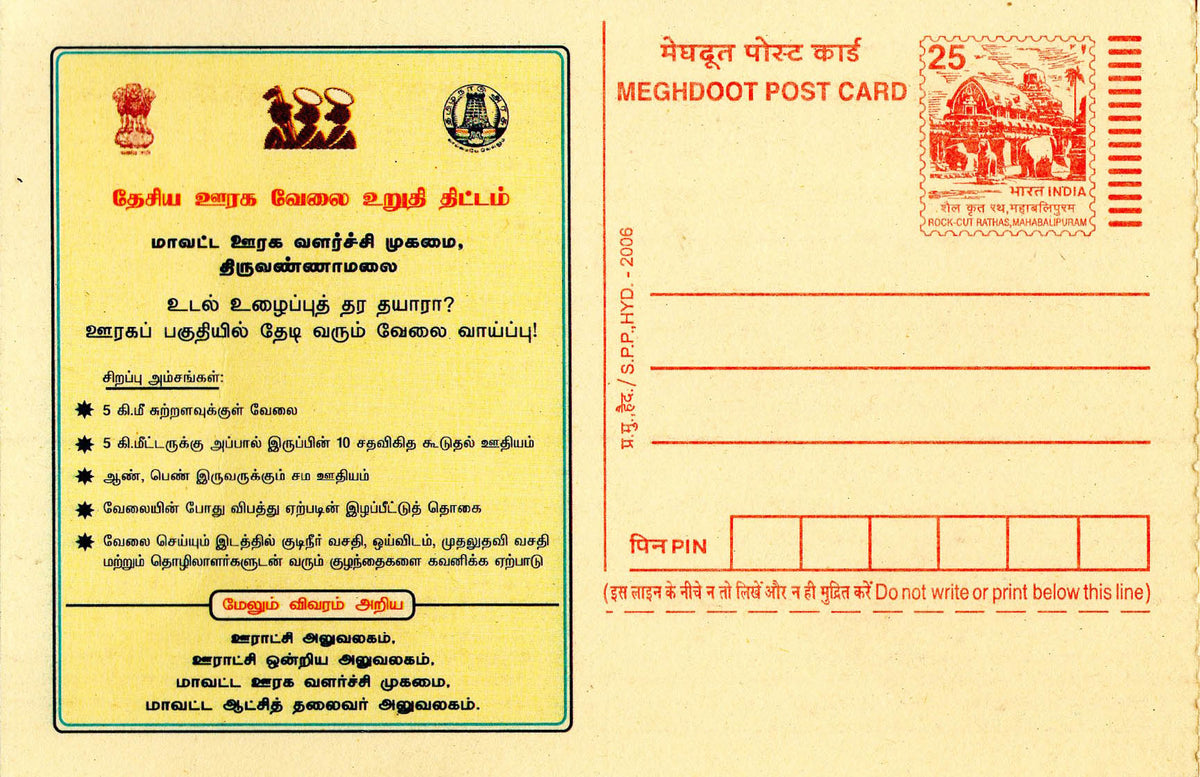 India Meghdoot Post Card – Banknotecoinstamp