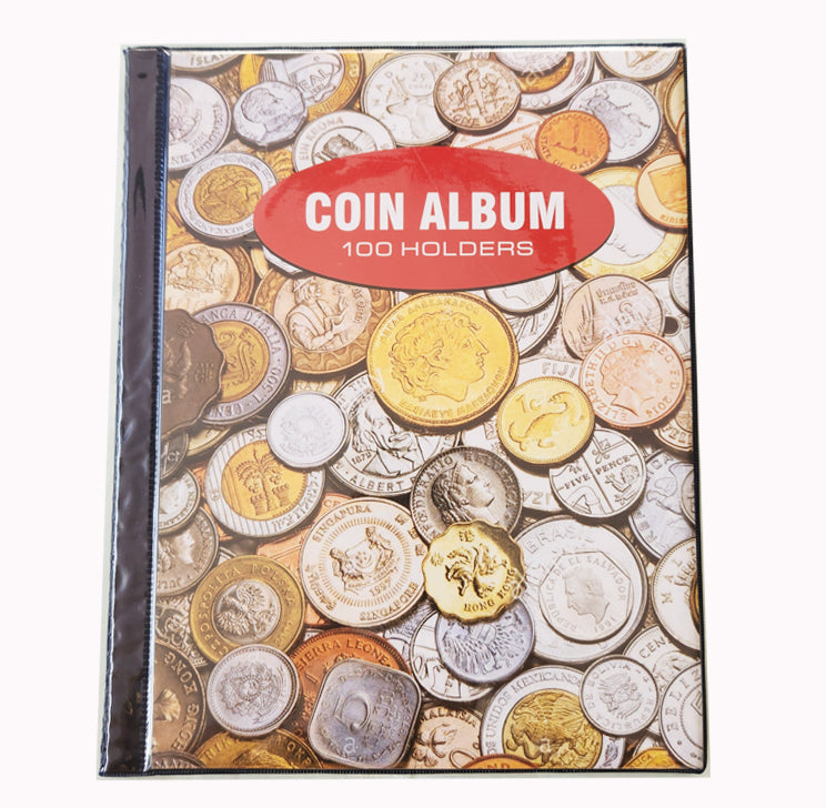 Coin Album (100 Coins Capacity) – Banknotecoinstamp