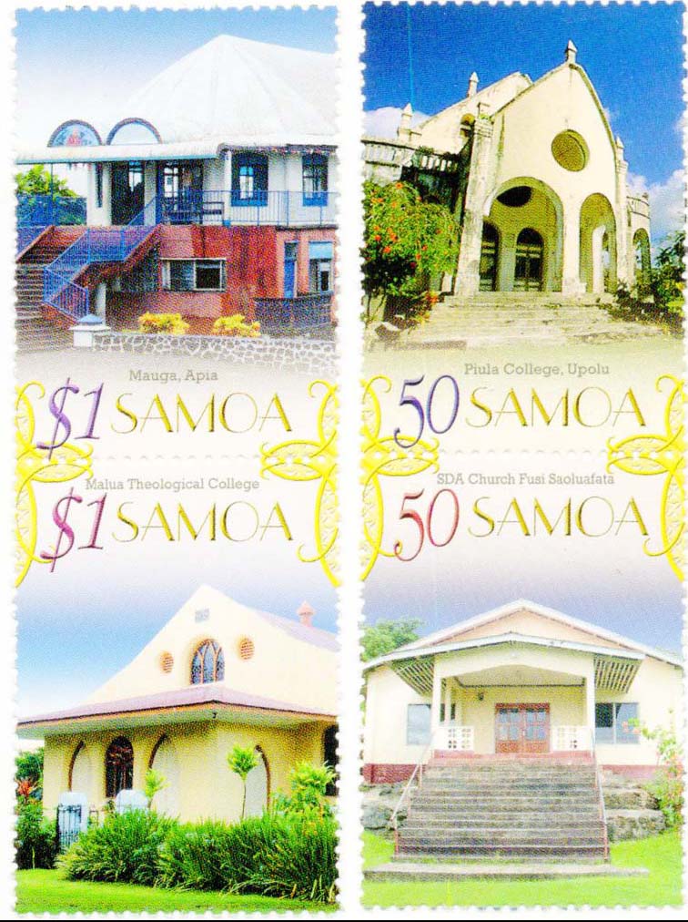 Samoa Church Fusi Saoluafata Used Postage Stamp – Banknotecoinstamp