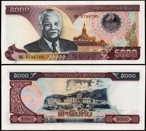 Laos 5000 Banknote– Banknotecoinstamp