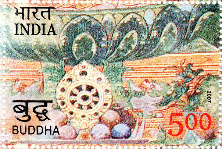 India 2250 Years of Buddha Mahaparinirvana Postage Stamp ...