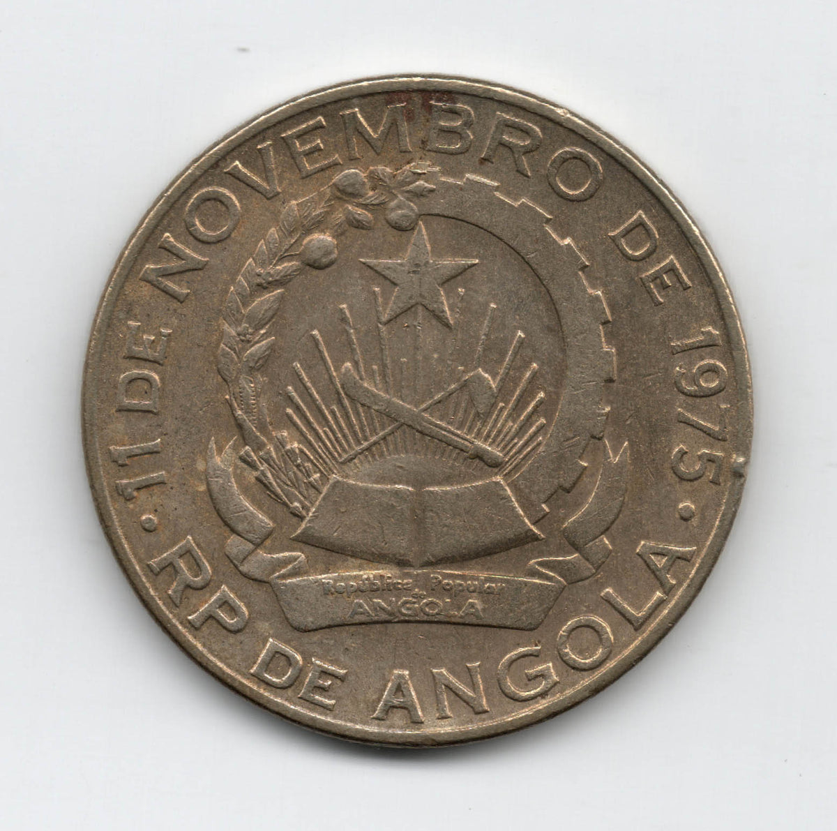 Angola 20 Kwanzas Used Coin – Banknotecoinstamp