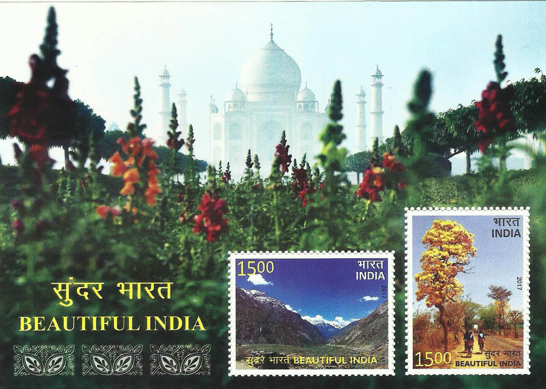 Beautiful India Miniature Sheet – Banknotecoinstamp