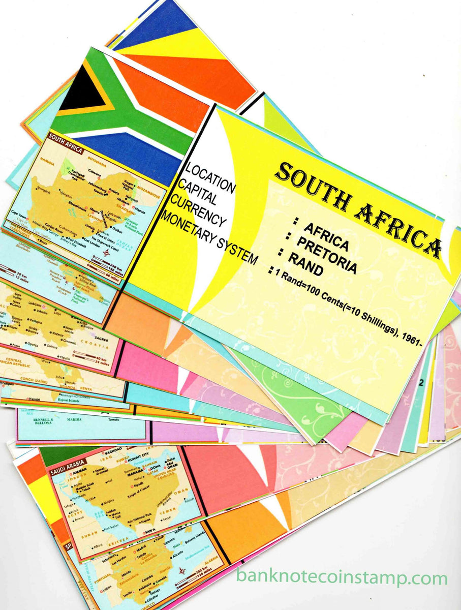 Country Wise Banknotes - Exhibition Printing Sheets( S ...