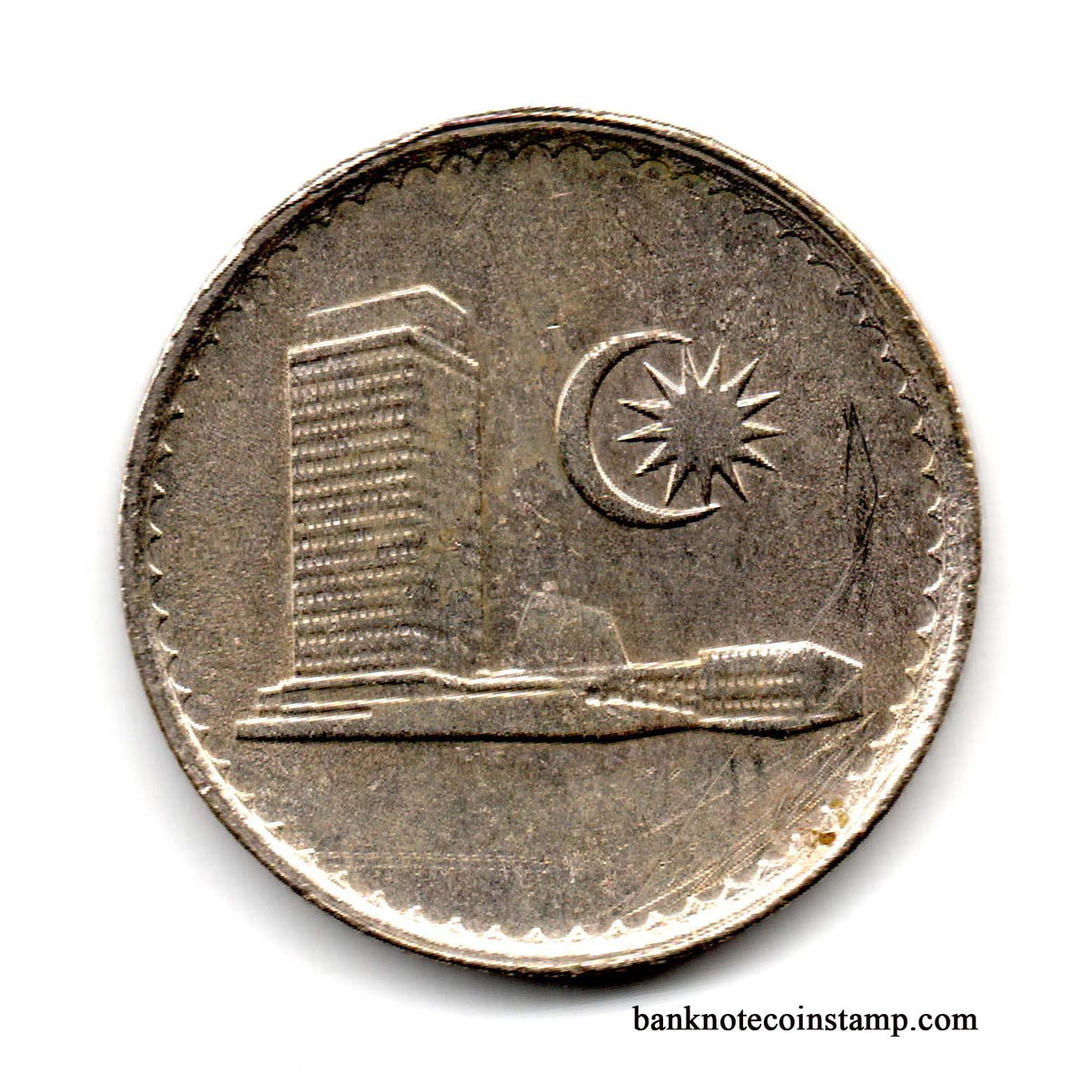 Malaysia 5 Sen Used Coin – Banknotecoinstamp