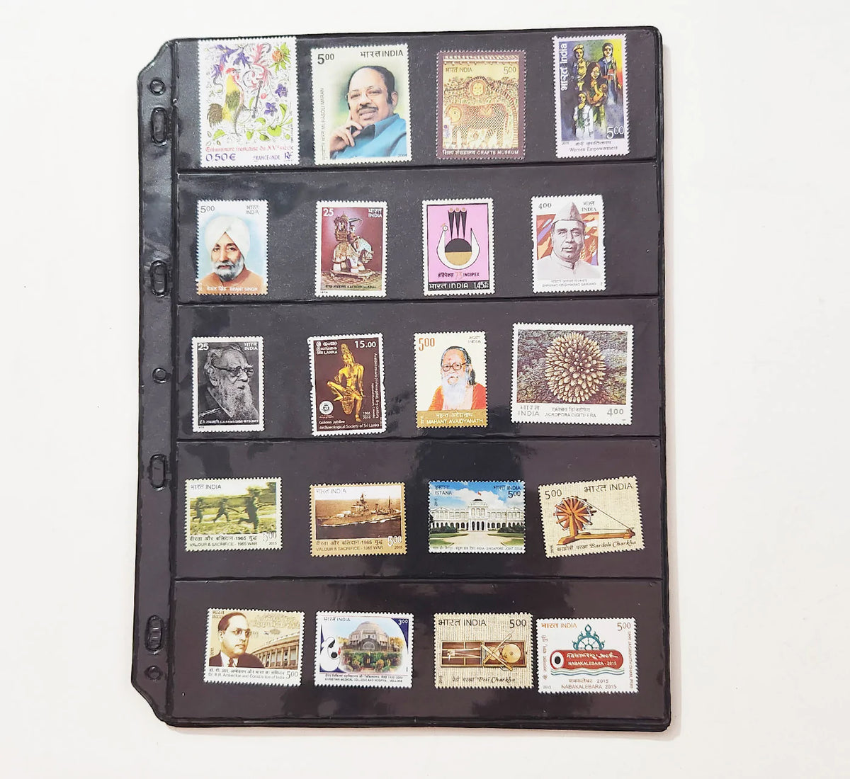 Stamp sheets 5 Divider Indian Quality – Banknotecoinstamp