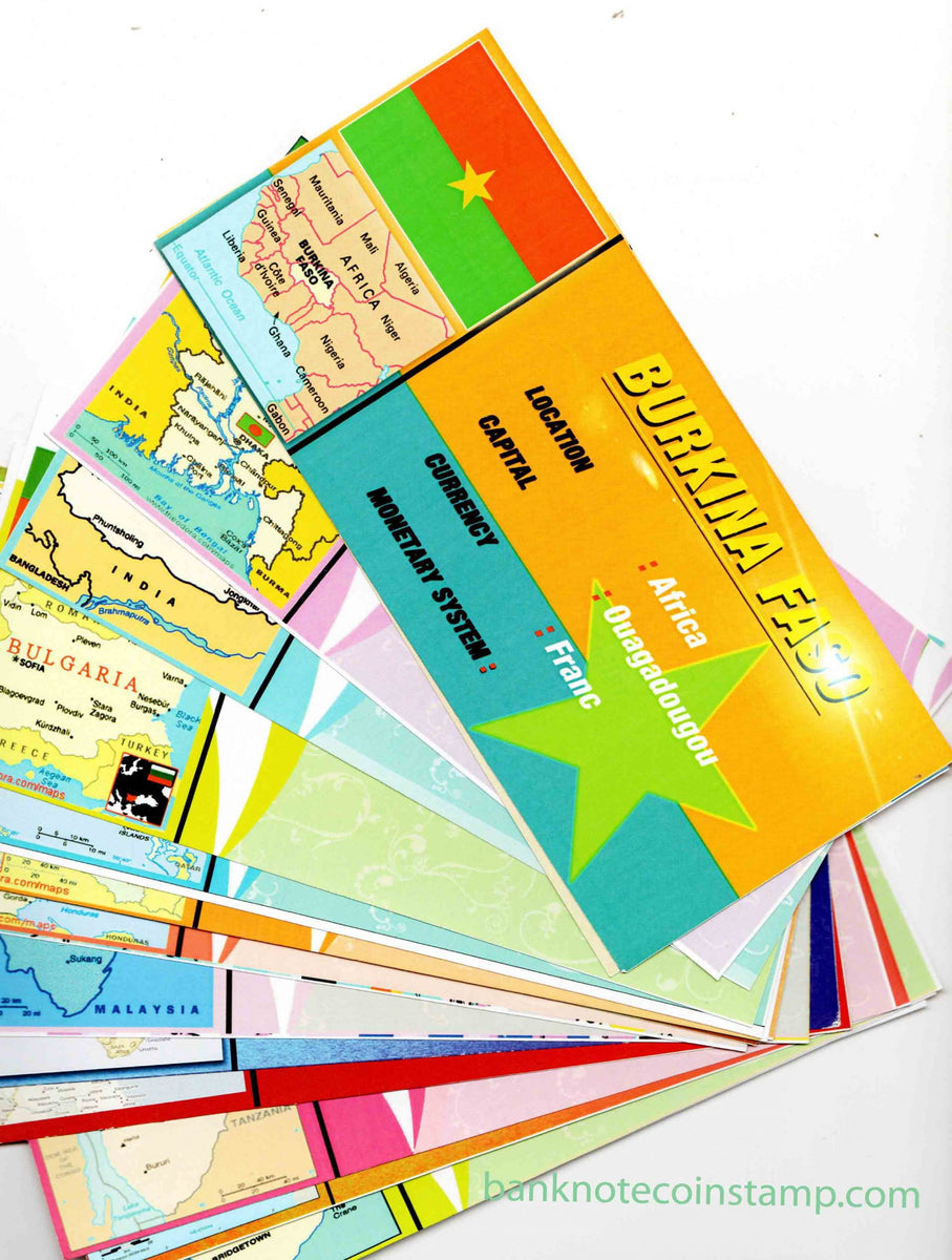 Country Wise Banknotes – Exhibition Printing Sheets( B ...