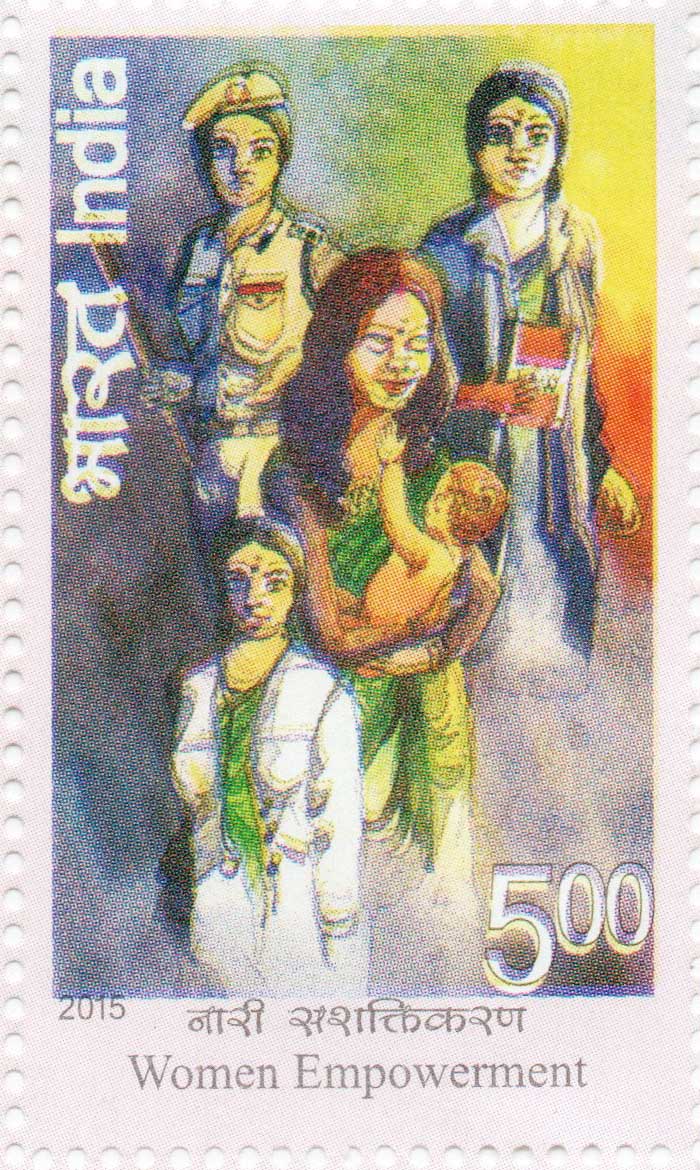 India Women Empowerment Postage Stamp – Banknotecoinstamp