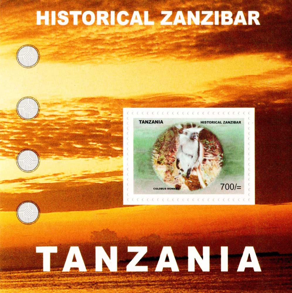 Tanzania Historical Zanzibar Miniature Sheet With Stamp – Banknotecoinstamp
