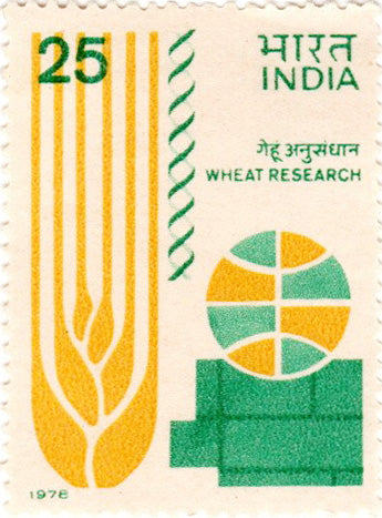 India Wheat Research Symposium Postage Stamp – Banknotecoinstamp