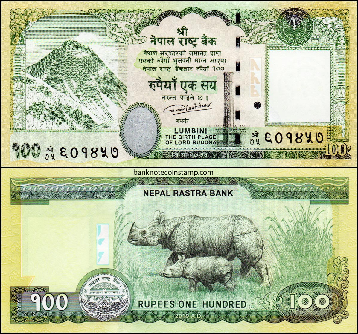 Nepal 100 Rupees Very Fine Banknote – Banknotecoinstamp