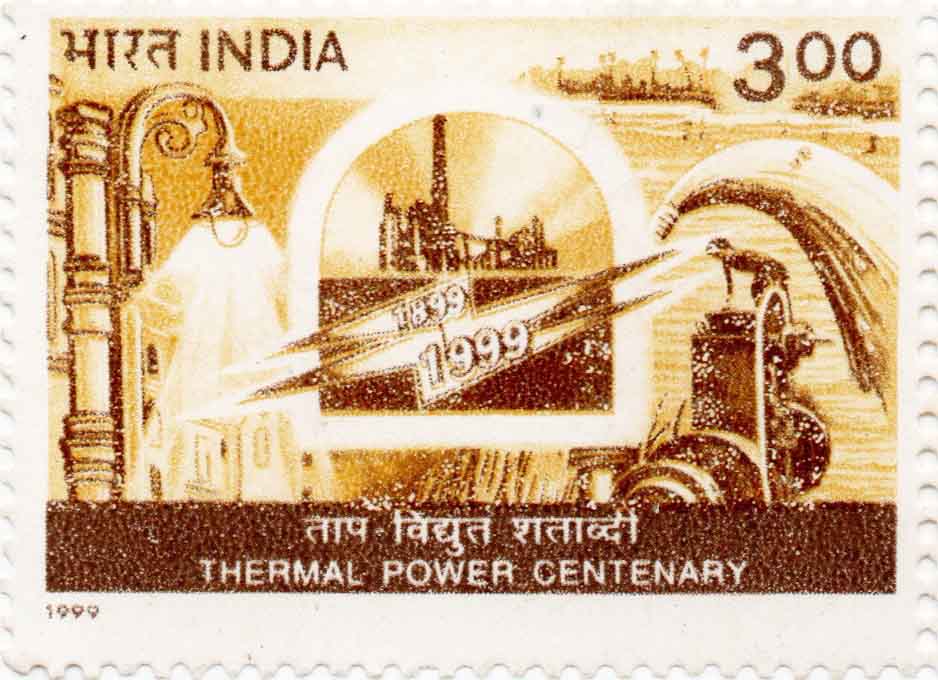 India Thermal Power Centenary Postage Stamp– Banknotecoinstamp