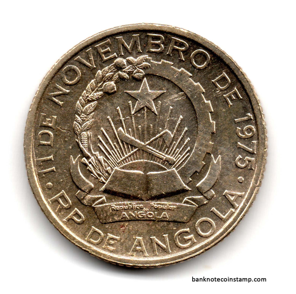 Angola 1 Kwanza Used Coin – Banknotecoinstamp