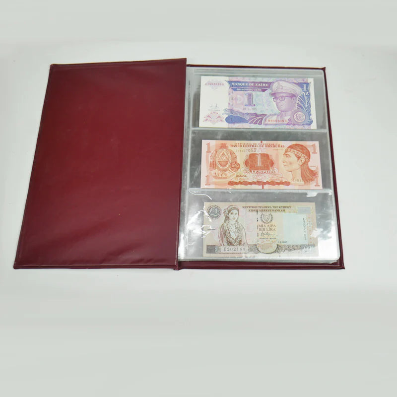 Currency Album 3 Divider Indian Quality With Sheets – Banknotecoinstamp